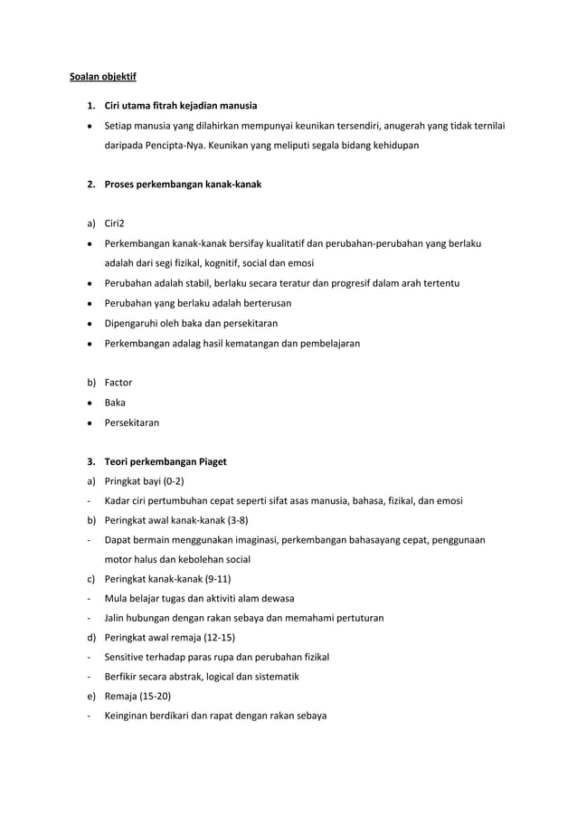 Nota exam | PDF