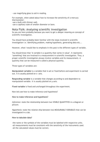 Nota fizik ^^ | DOCX