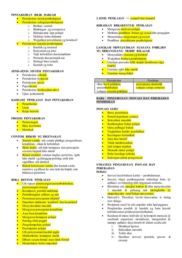 Nota guru dan cabaran semasa (edu 3093) | PDF