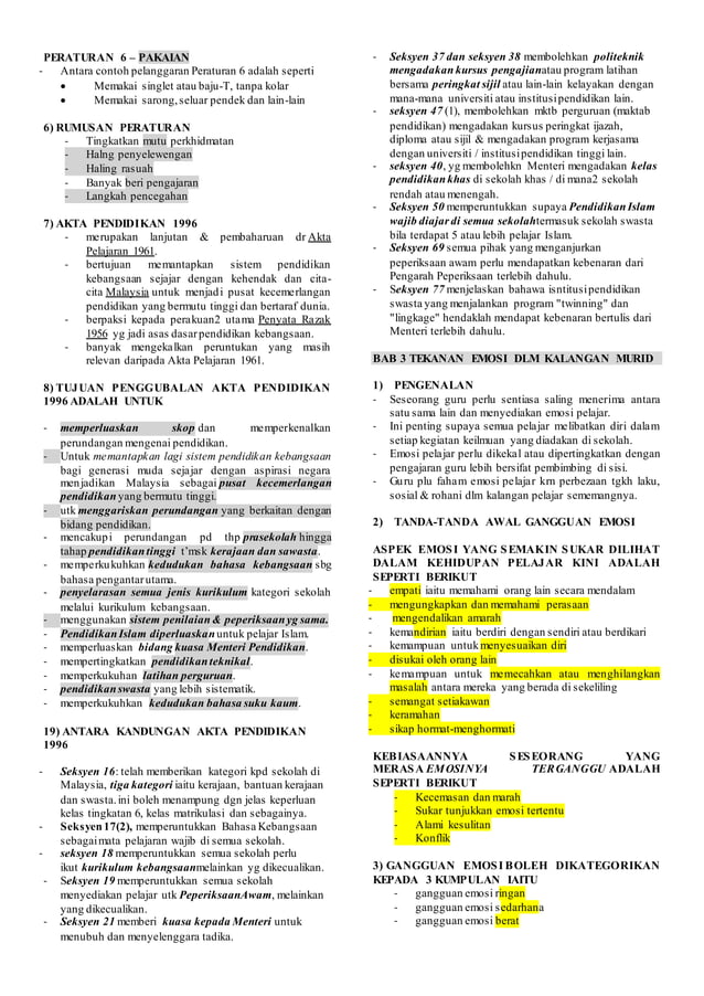 Nota guru dan cabaran semasa (edu 3093) | PDF