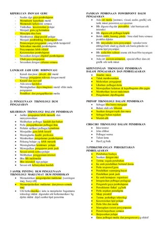 Nota guru dan cabaran semasa (edu 3093) | PDF