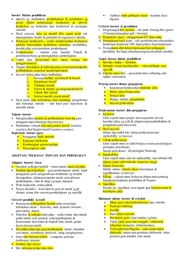 Nota guru dan cabaran semasa (edu 3093) | DOCX