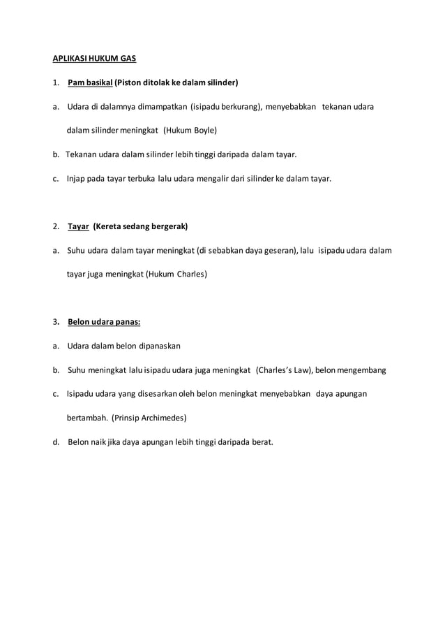 Nota hukum gas | DOCX