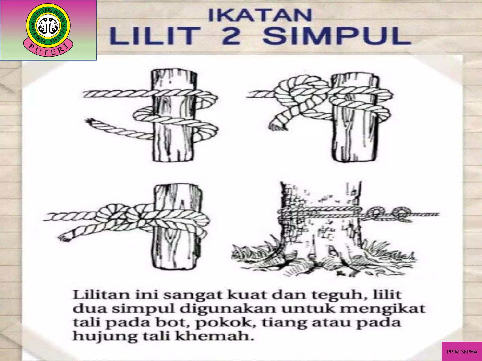 Nota ikatan dan simpulan gajet PPIM SKPHA | PDF