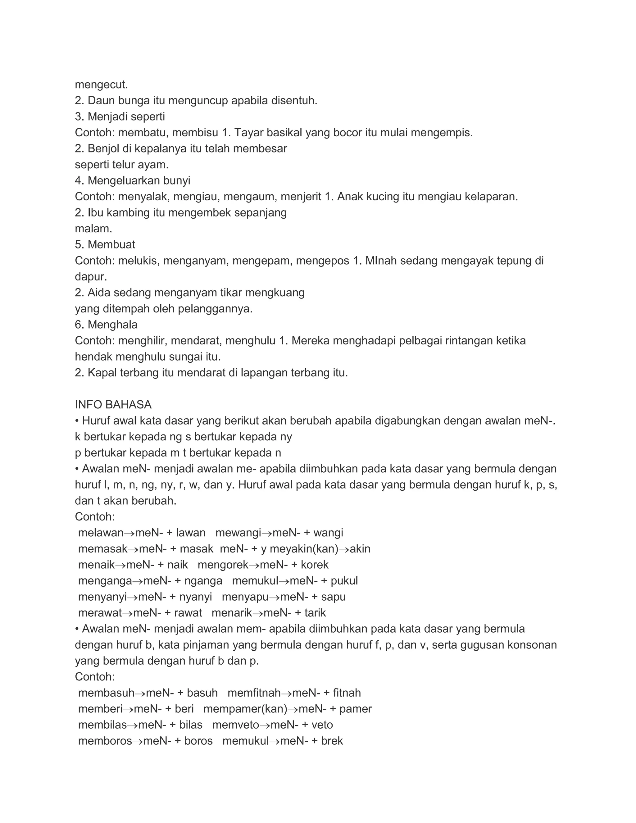 Nota imbuhan | DOCX