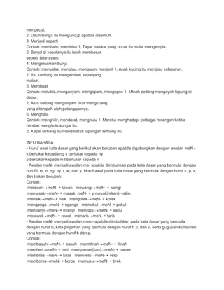 Nota imbuhan | DOCX