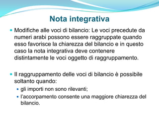 Nota Integrativa | PPTX