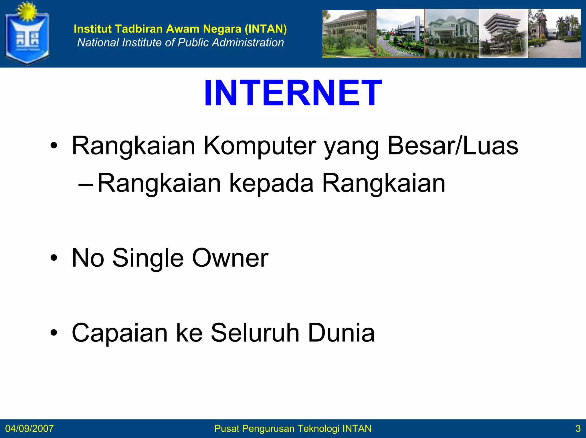 Nota Internet E-mel.pdf | Internet | Computing