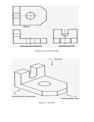 Nota isometrik | PDF