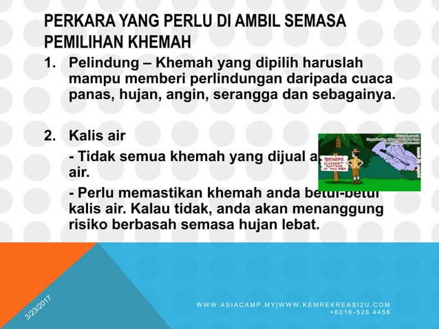 Nota kursus asas rekreasi luar (outrec 1) | PPTX