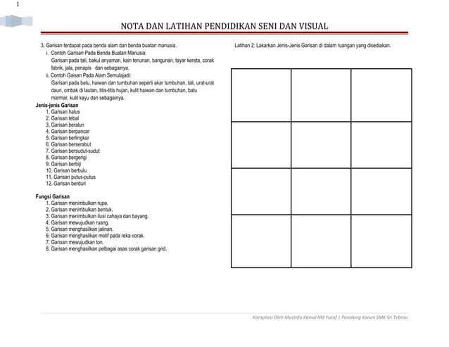 Nota latihan psv tg3 | DOC