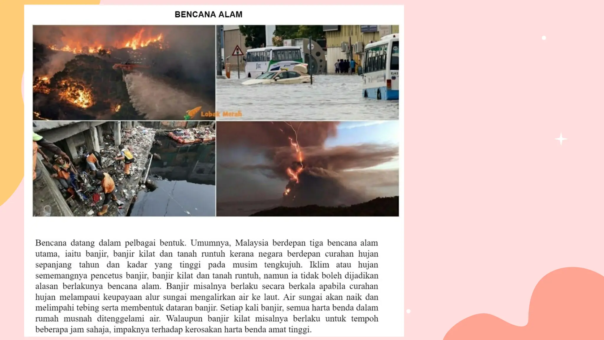 Nota Lisan Bahagian A.pdf ujian lisan bahasam elayu | PDF