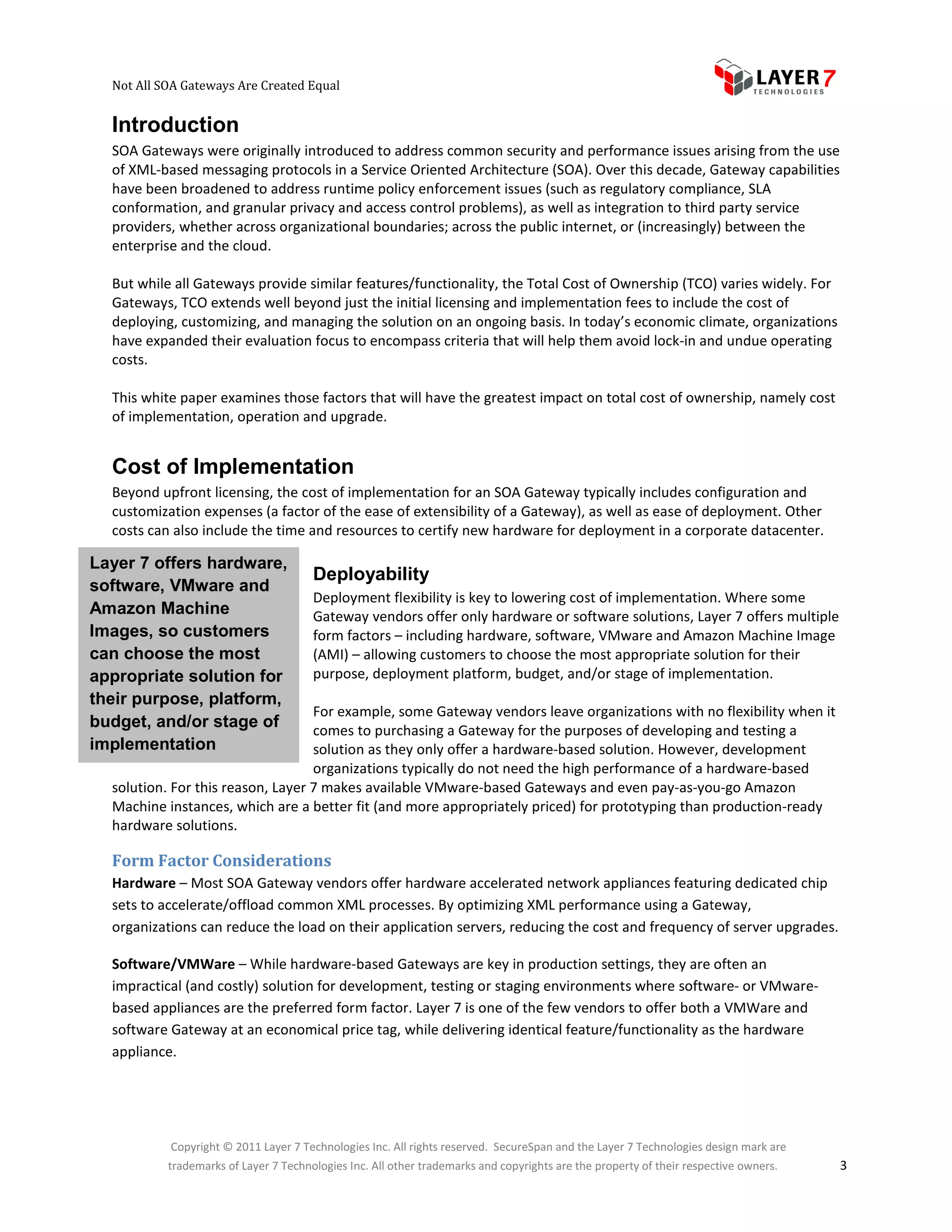 Not all XML Gateways are Created Equal | PDF