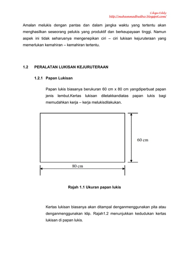 Nota lukisan kejuruteraan | DOCX