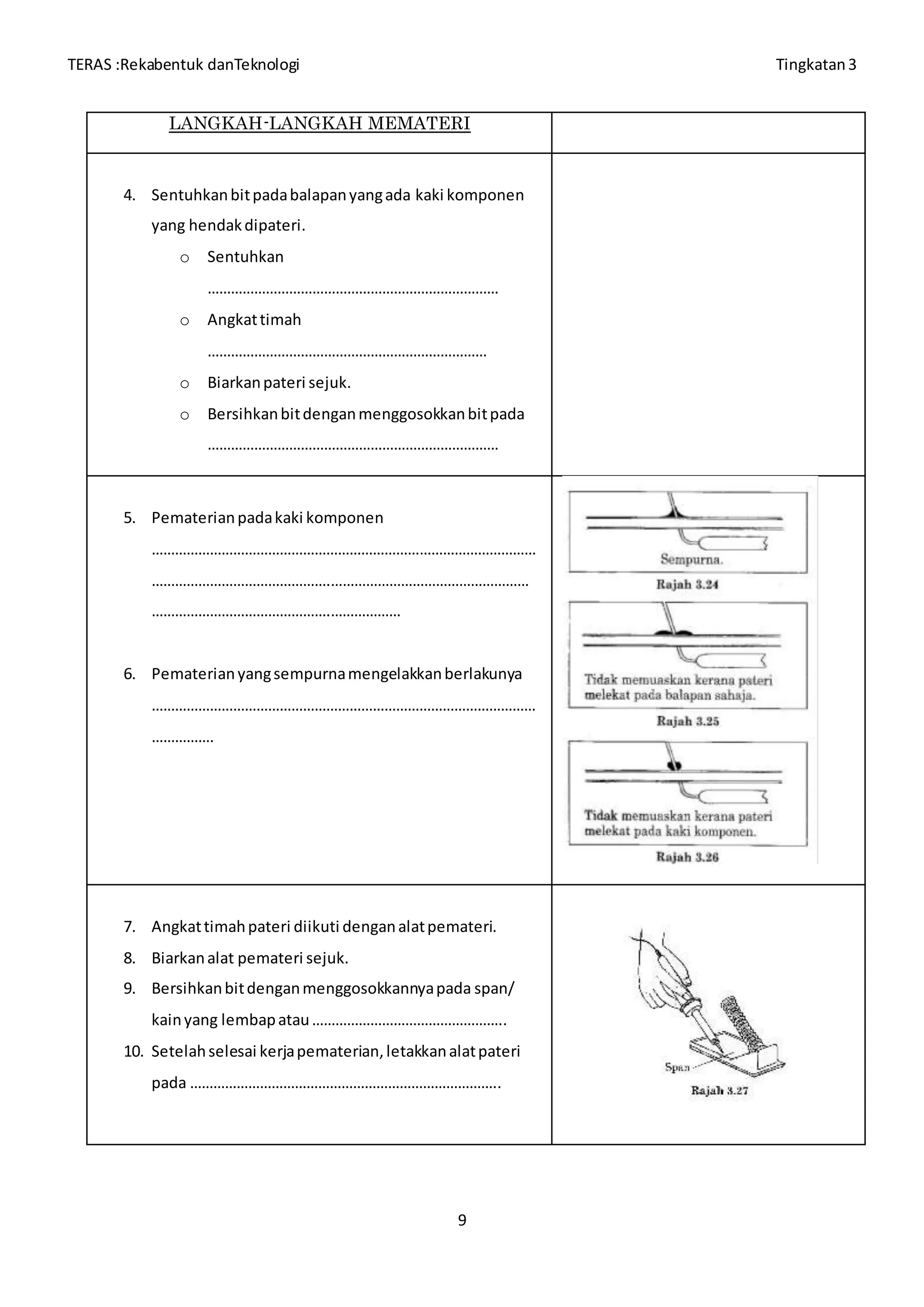 Nota lukisan skematik t3 | PDF