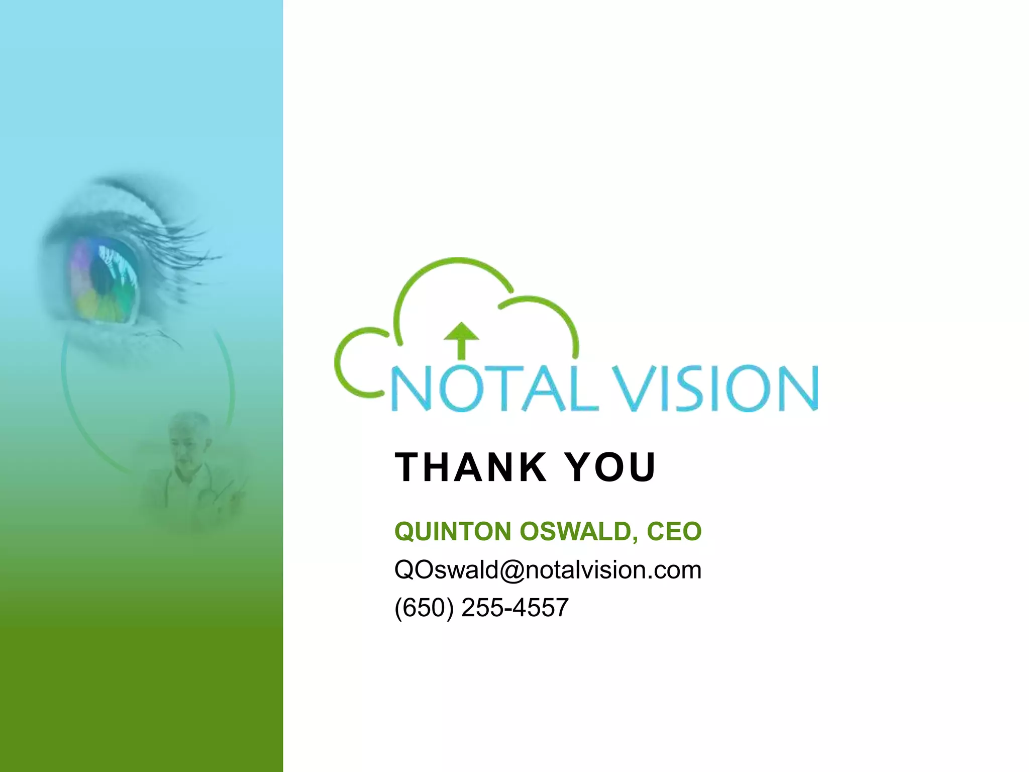 Posterior Segment Company Showcase - Notal vision | PPT