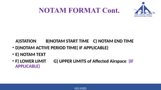 notam, notice to the airmen by icao icao | PPTX