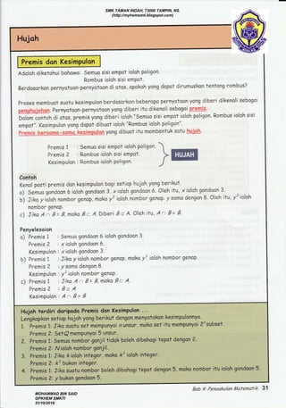 Nota matematik tingkatan 4 | PDF
