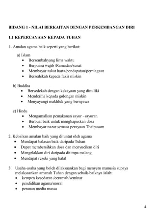 Nota moral spm | DOC