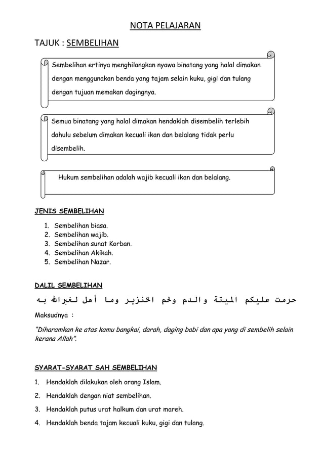 Nota Murid | PDF