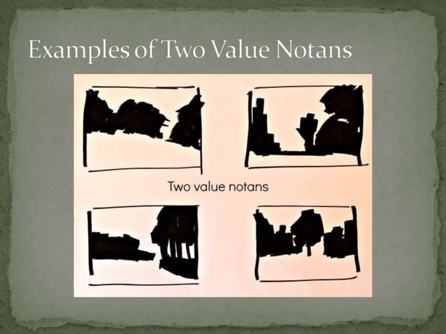 Painting Shapes and Notan Two Value Studies | PPTX | Painting | Arts ...