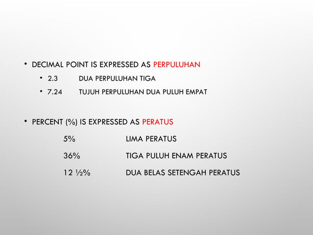 Asas Nota nombor matematik pengiraan .ppt