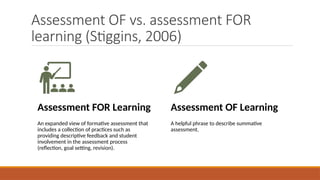 Optimizing assessment systems to enhance teaching and learning | PPTX