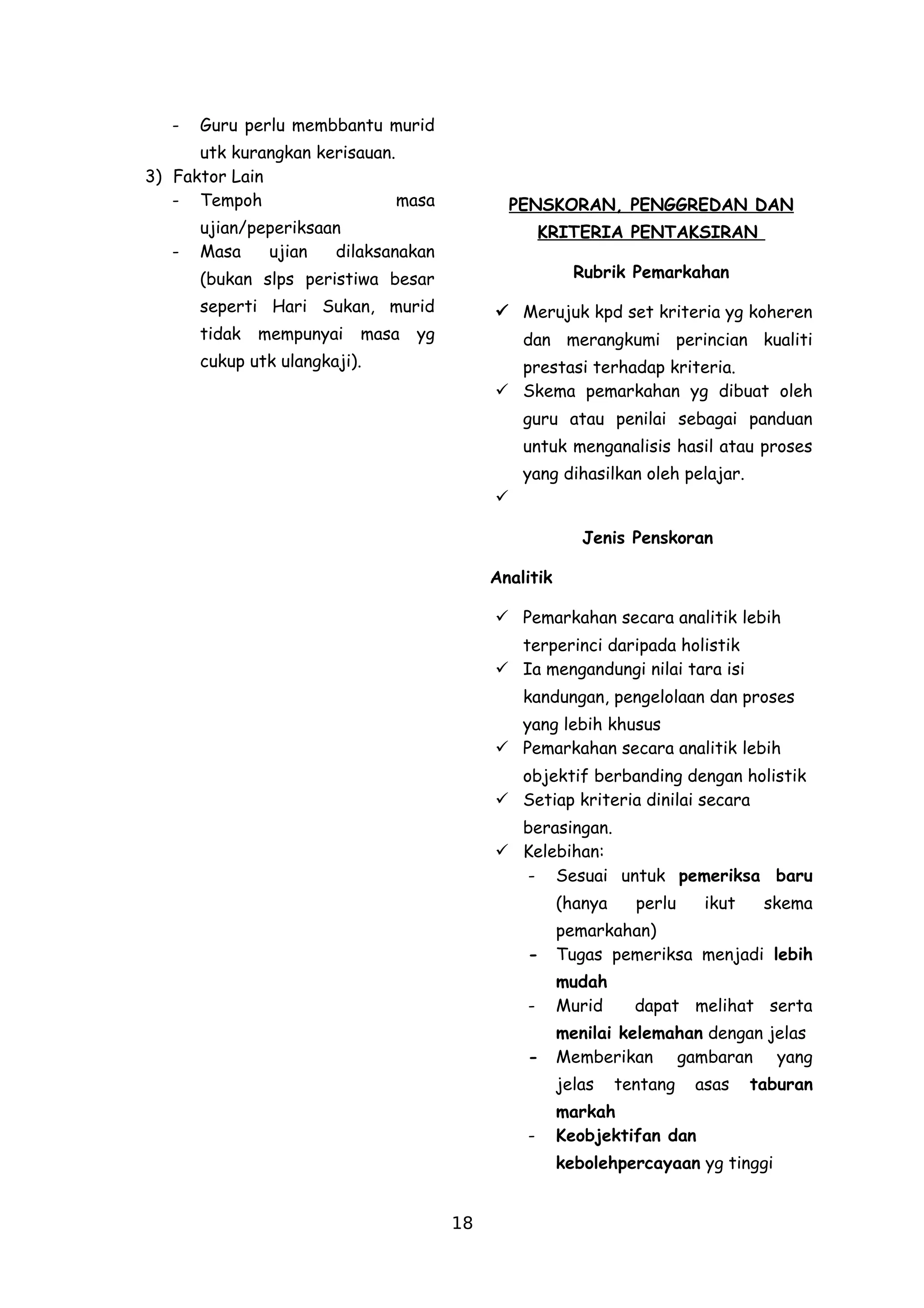 Nota Padat EDUP3063 - Pentaksiran Dalam Pendidikan | PDF