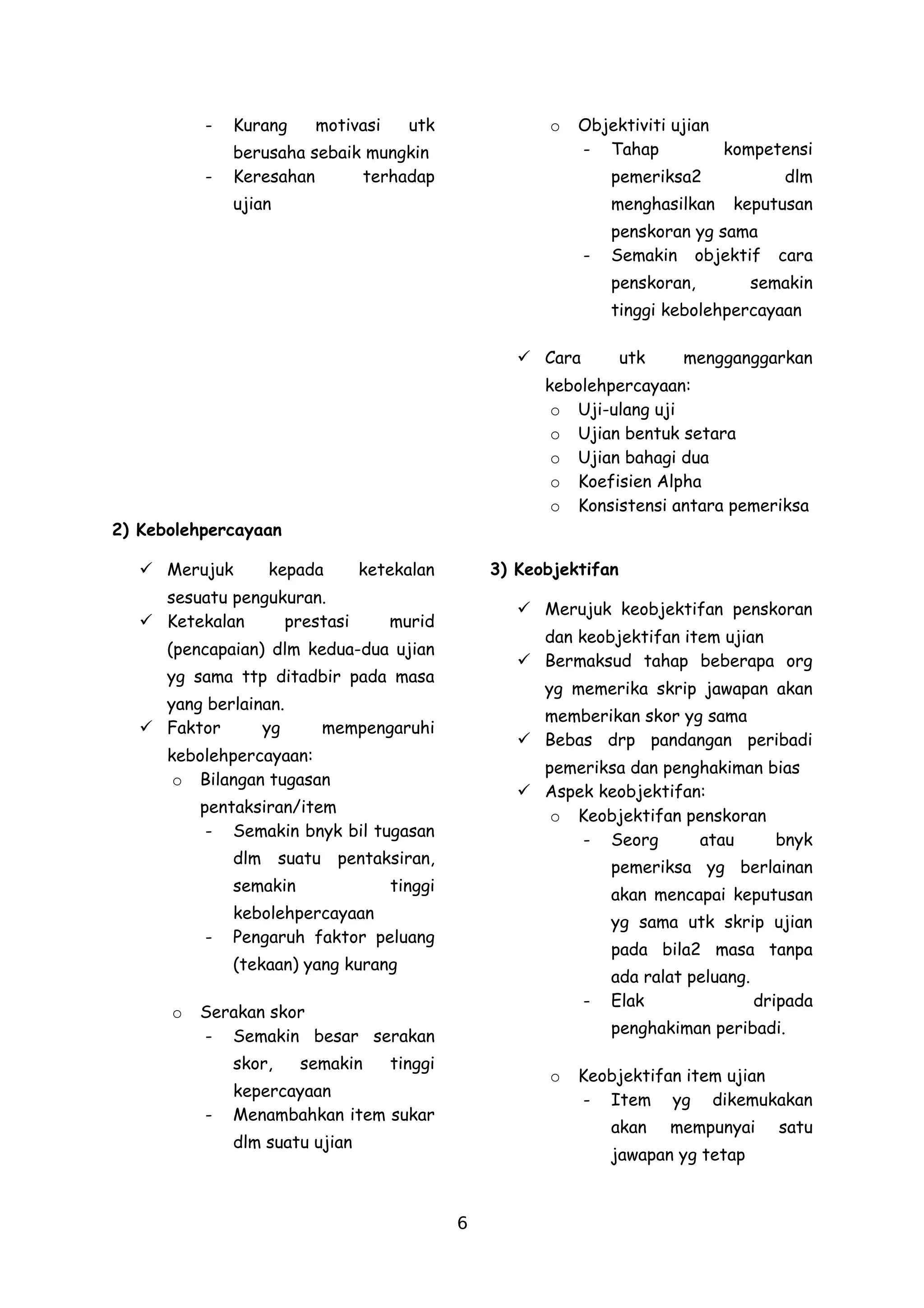Nota Padat EDUP3063 - Pentaksiran Dalam Pendidikan | PDF
