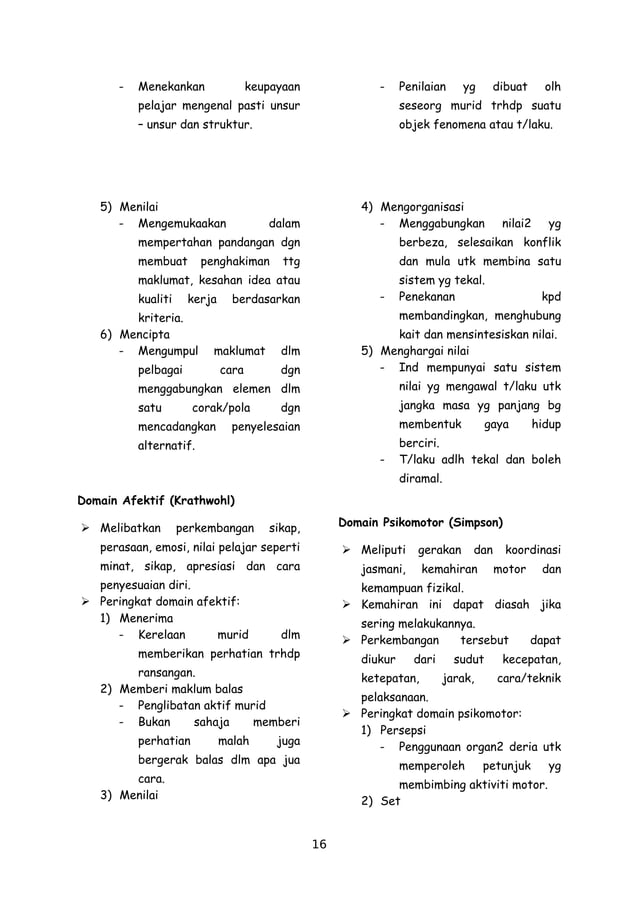 Nota Padat EDUP3063 - Pentaksiran Dalam Pendidikan | PDF