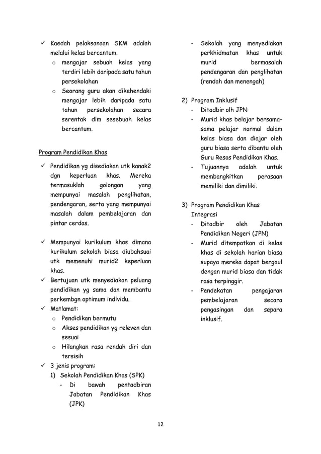 Nota Padat EDUP3073 - Budaya dan Pembelajaran | PDF