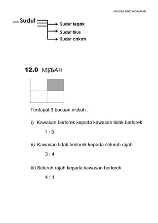 Nota Matematik UPSR Sekolah Rendah | PDF