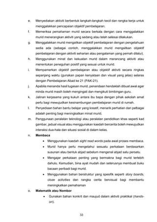 NOTA PENDIDIKAN INKLUSIF | PDF