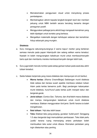 NOTA PENDIDIKAN INKLUSIF | PDF