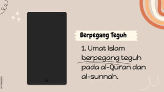 Nota Pendidikan Islam Tahun 6 - Kewafatan Nabi Muhammad SAW | PPT