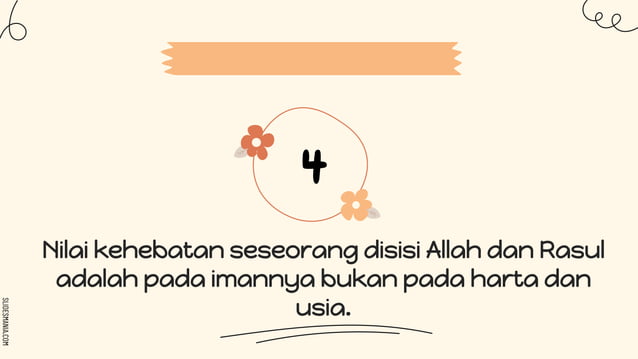 Nota Pendidikan Islam Tahun 6 - Kewafatan Nabi Muhammad SAW | PPT