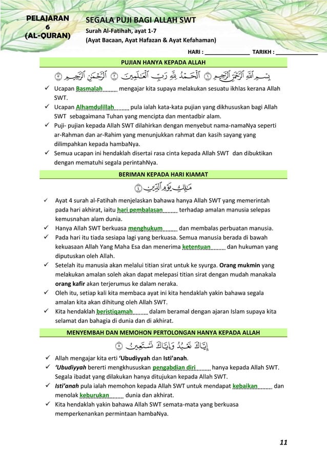 NOTA PENDIDIKAN ISLAM TINGKATAN 1 KSSM.pdf