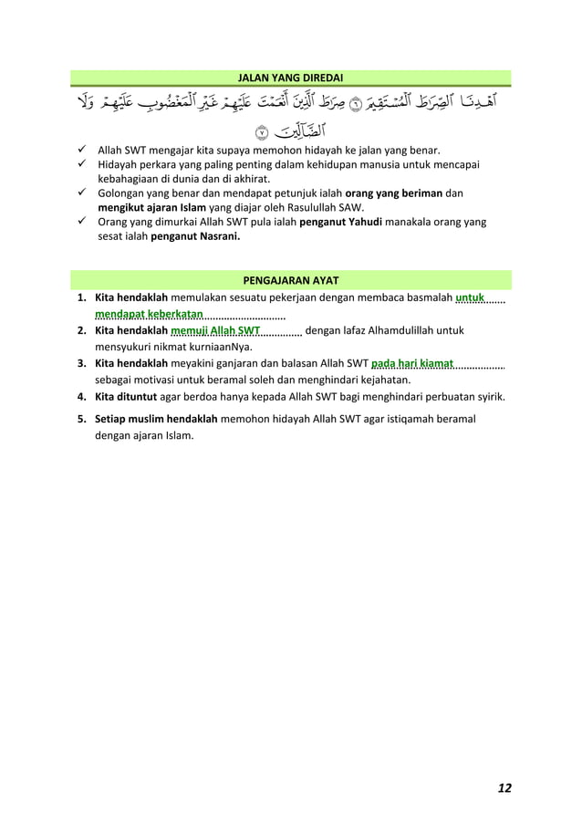 NOTA PENDIDIKAN ISLAM TINGKATAN 1 KSSM.pdf
