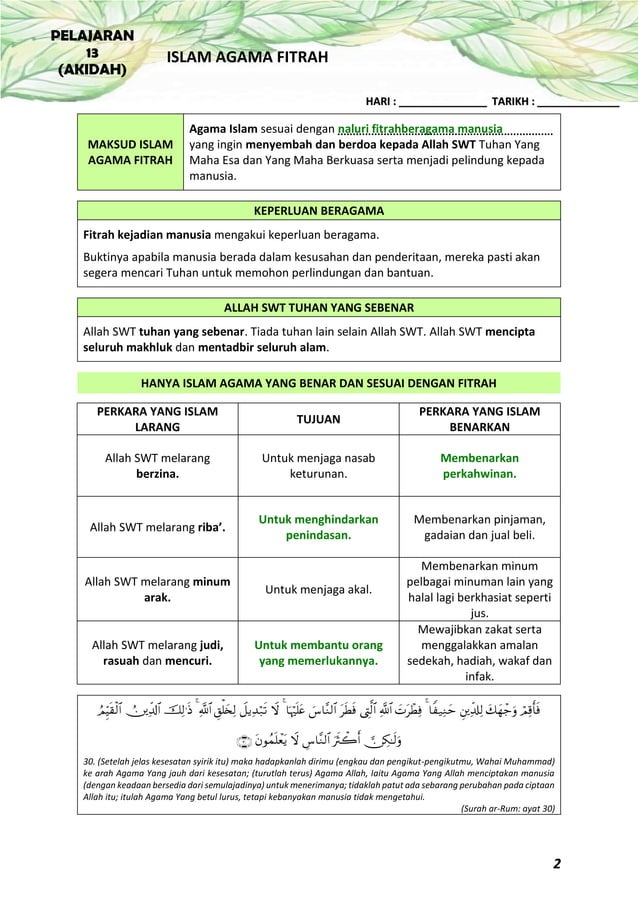 NOTA PENDIDIKAN ISLAM TINGKATAN 1 KSSM.pdf