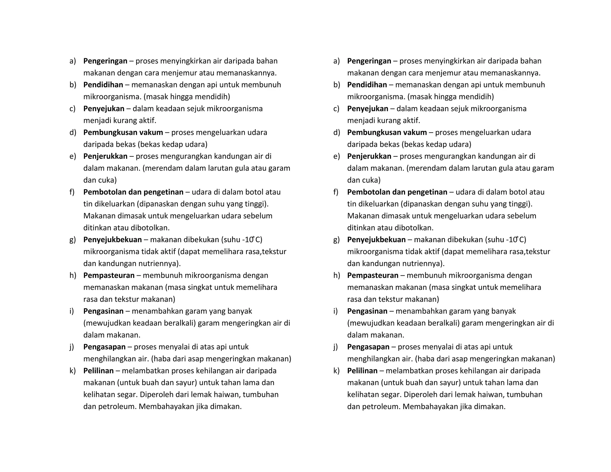 Nota(pengawetan) | DOC