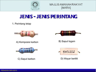 Nota perintang | PPT