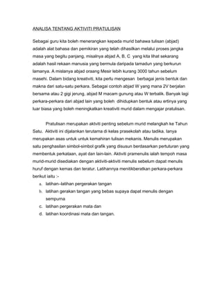 Nota+prabacaan+&+tulisan | DOC