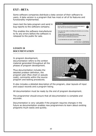Nota program development | DOC