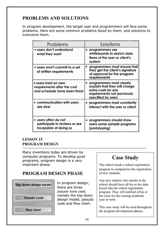 Nota program development | DOC