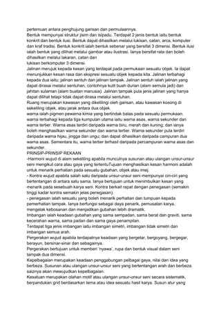 Nota psv (perkembangan seni kanak) | DOC