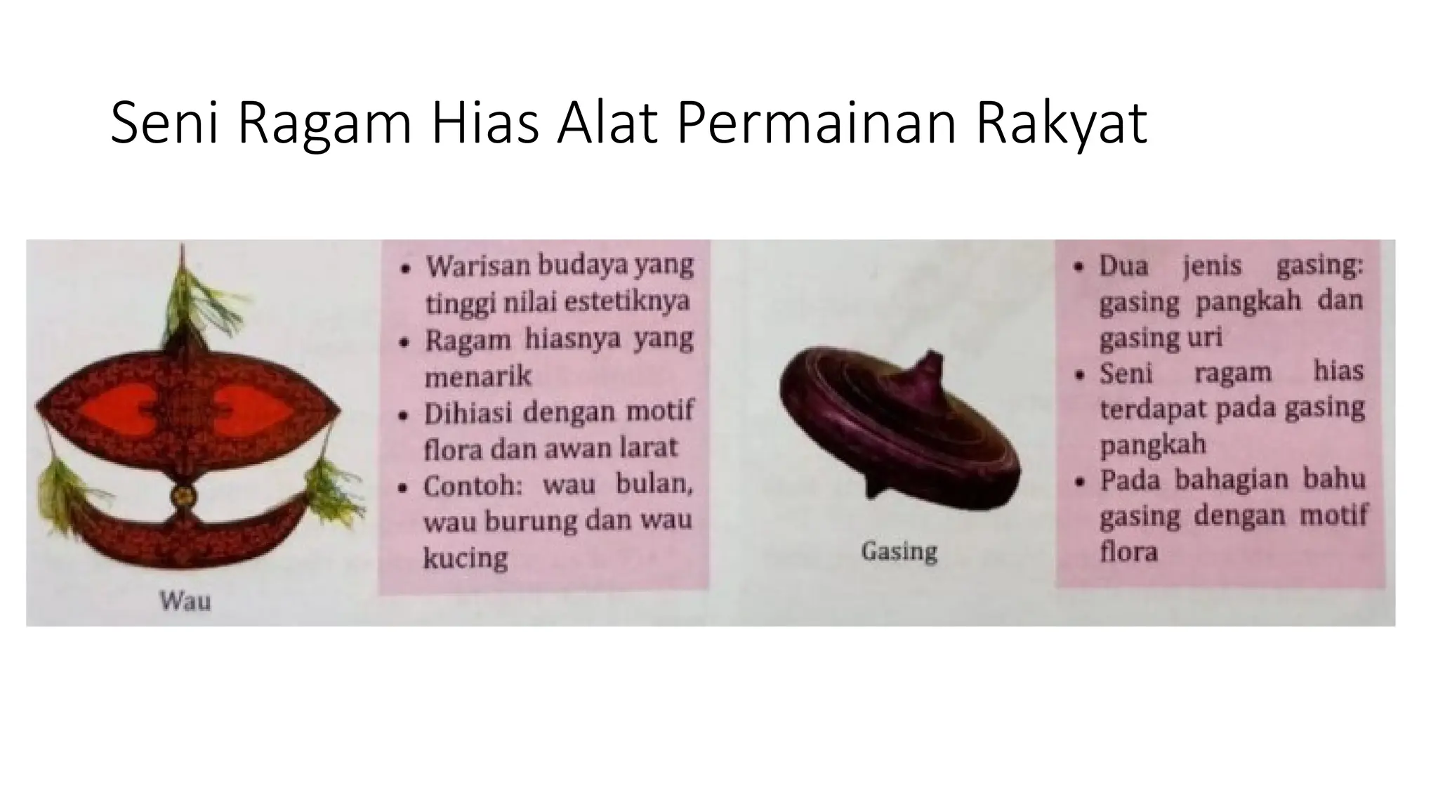 Nota PSV TINGKATAN 2 Tajuk 1 :Seni Ragam Hias | PPTX