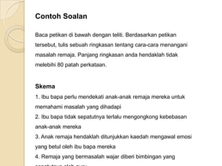 Contoh Skema Soalan Ringkasan
