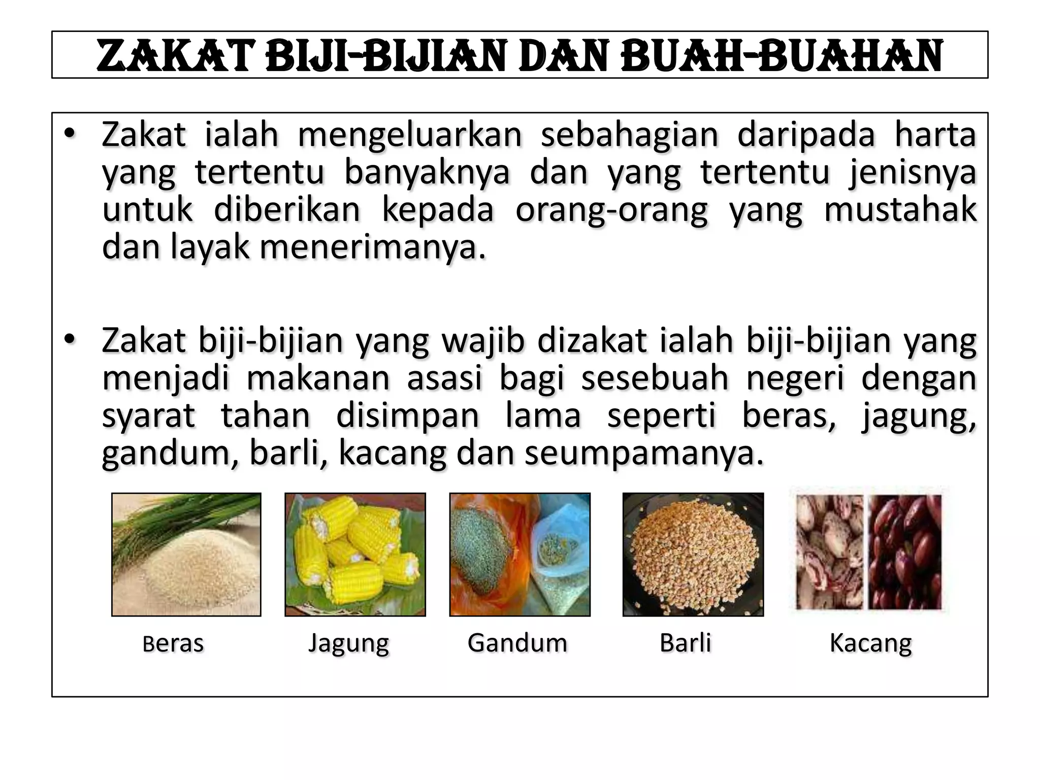 Nota Ringkasan Zakat | PPTX