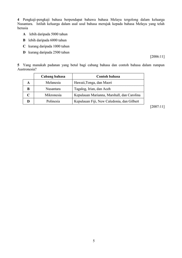 Nota ringkas bahasa melayu tingkatan 6 stpm penggal 1, 2, 3 | PDF