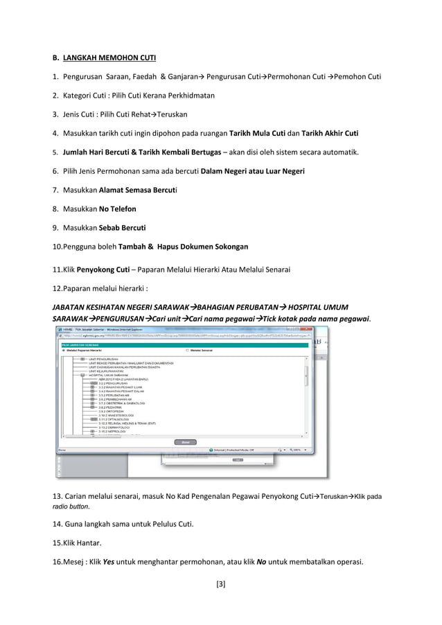 Ringkasan penggunaan cuti HRMIS | PDF